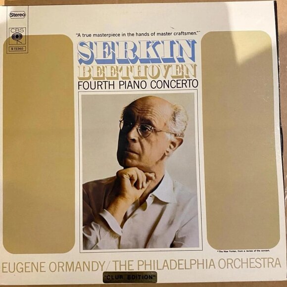 Media | Serkin Beethoven Fourth Piano Concerto 33rpm Vg Aj1 | Poshmark
